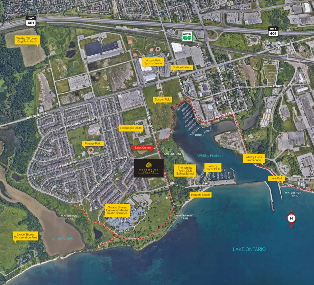 Waterside Villas | New Towns in Whitby | CondoRoyalty.com